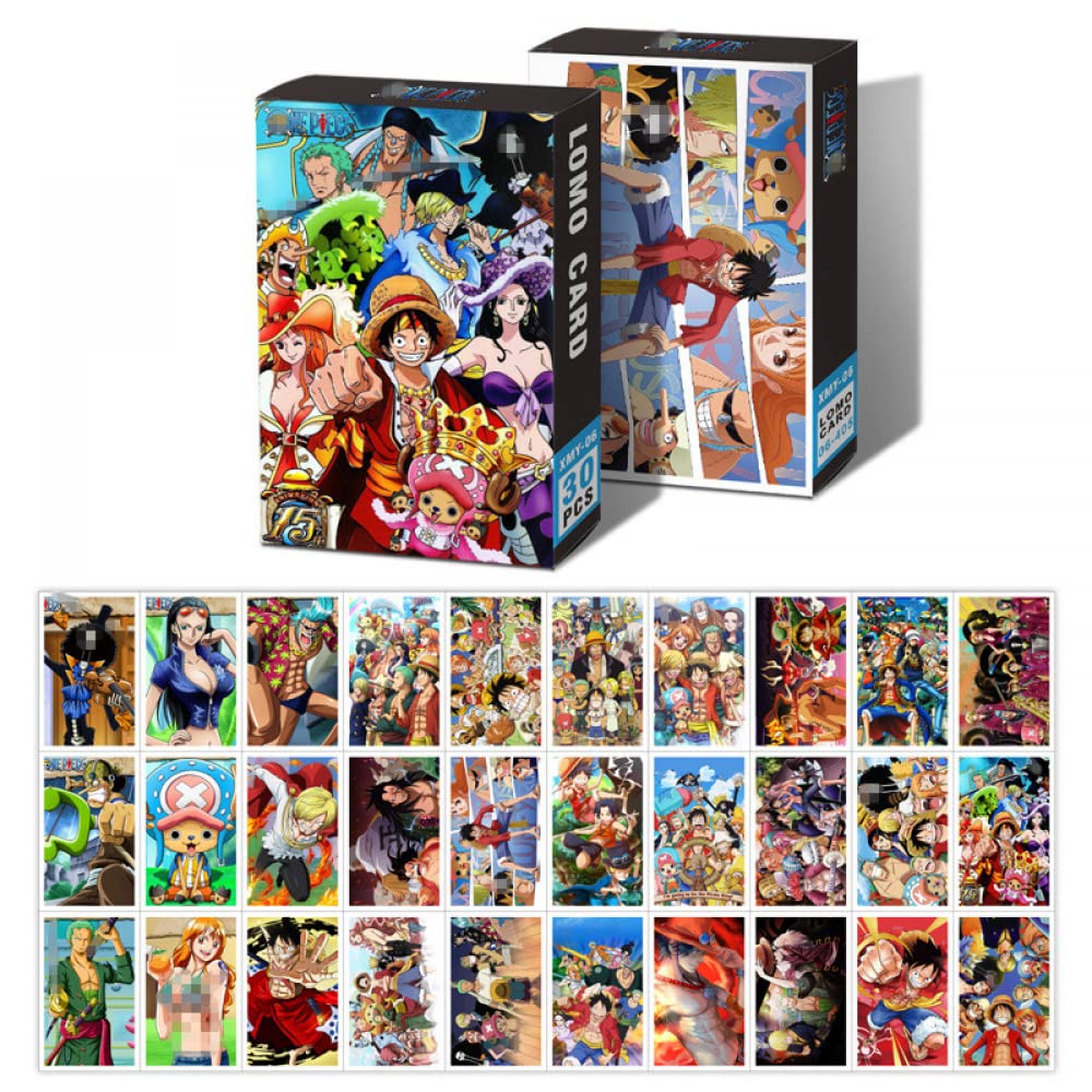 Goodern 30 Pcs Anmie One Piece Lomo Cards One Piece | Desertcart QATAR