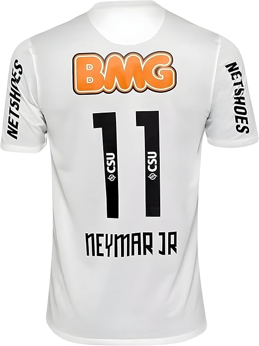 Santos Soccer Jersey (2009-2013) - Official #10 Neymar Jersey | Neymar ...