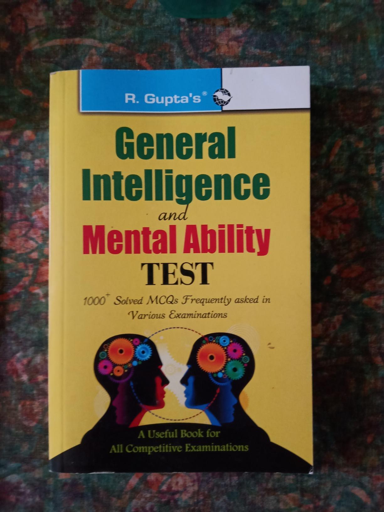 Buy General Intelligence Test / Mental Ability Test Book Online at Low ...