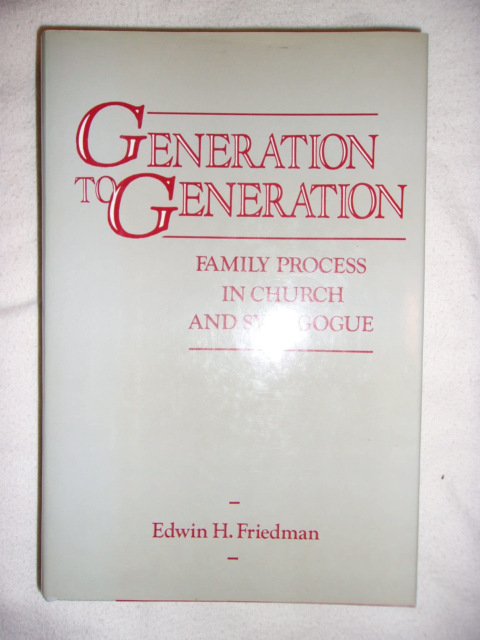 Amazon.com: Generation to Generation: Family Process in Church and ...
