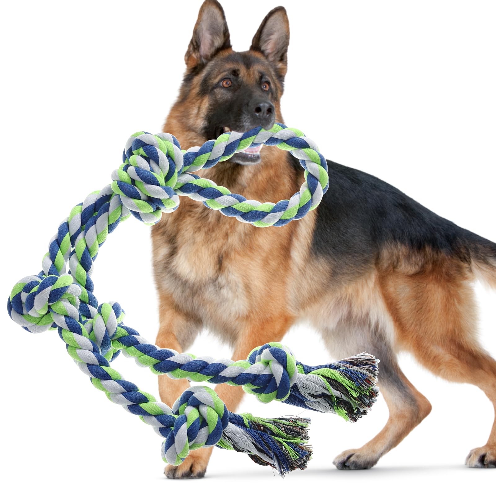 Amazon.com : Kwispel Rope Toy for Dogs，Large Dog Rope Toys for ...