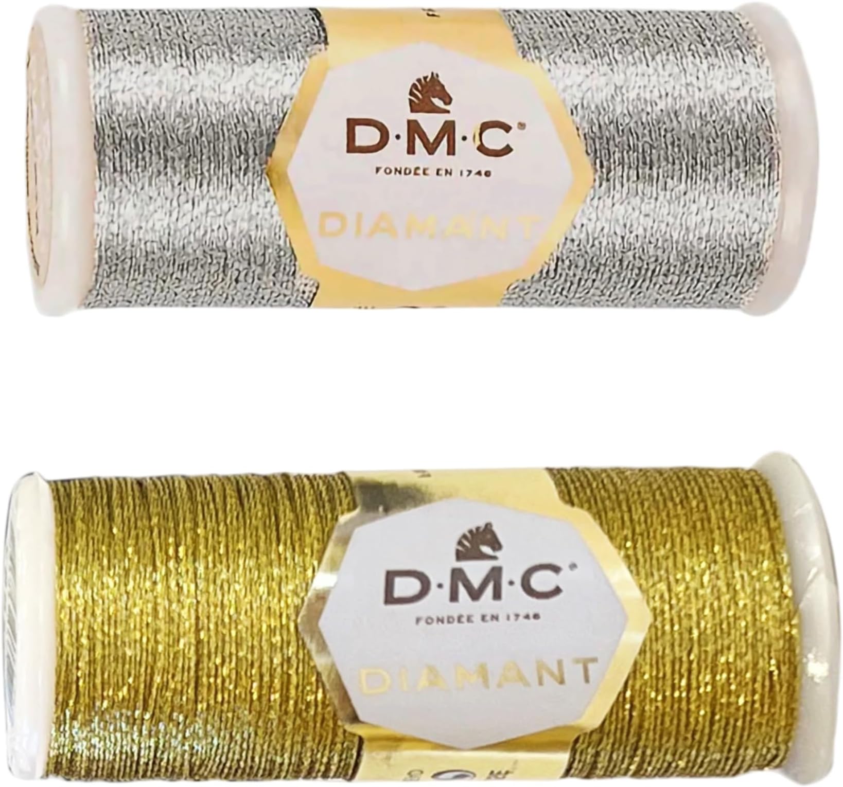Amazon.com: DMC Metallic EmbroideryThread, Diamant Set,Sewing Threads ...