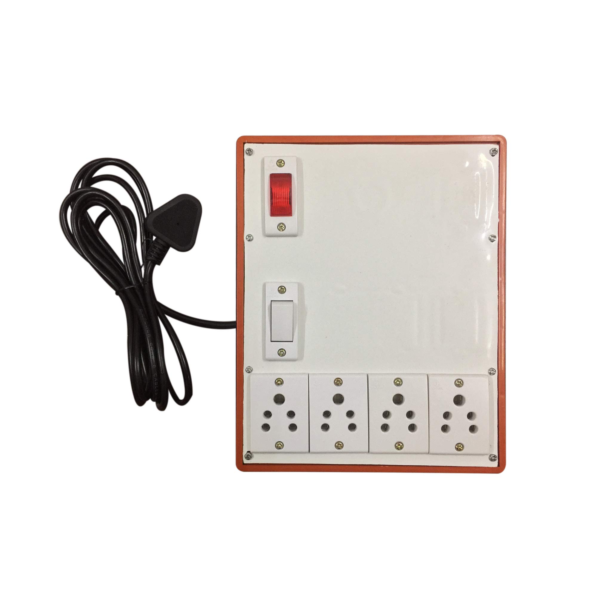 Buy HI-PLASST PVC Switch Board with One 5amp Anchor Switch and Four ...