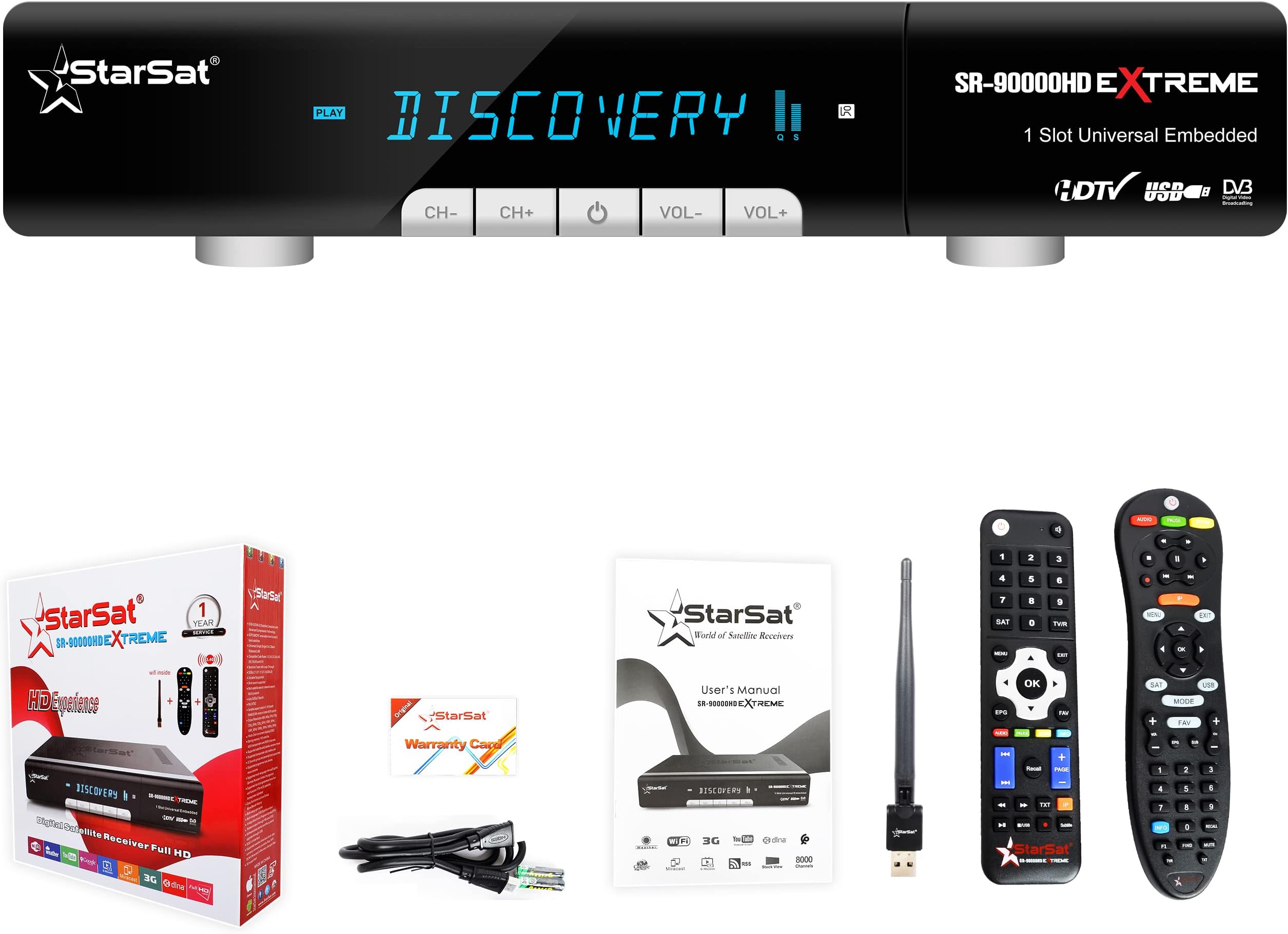 SMART STARSAT SR-90000 XTREAM Receiver : Amazon.in: Electronics