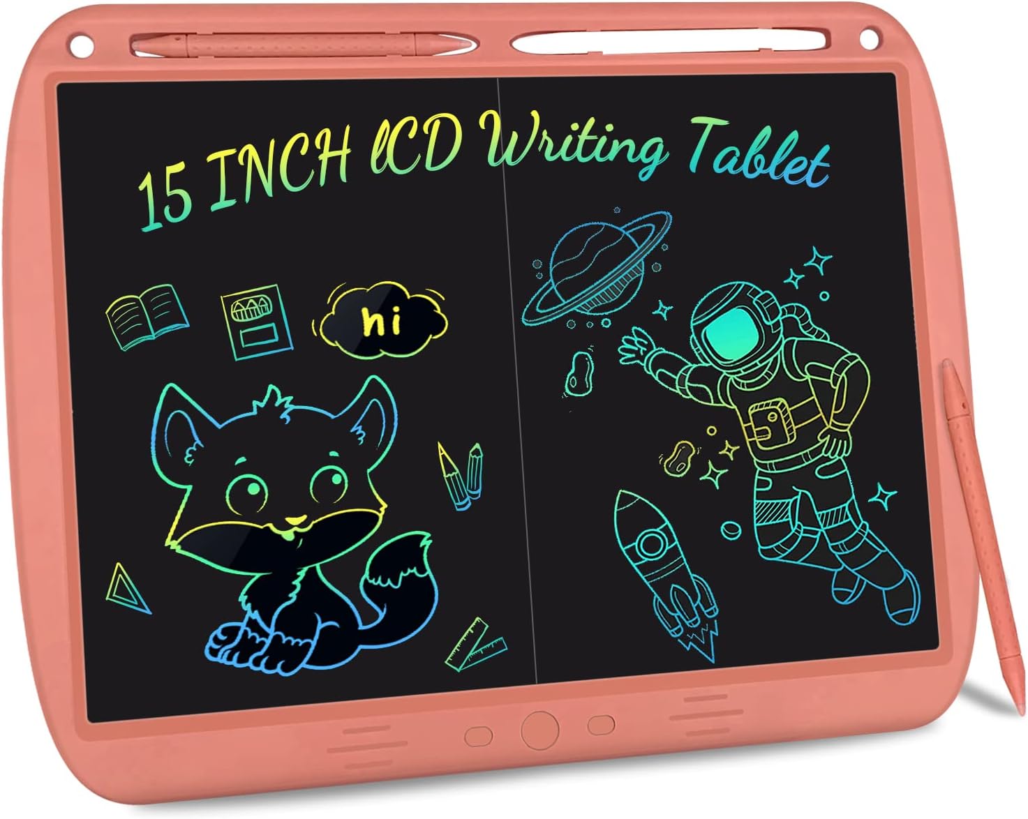 Amazon.com: Magic Jimmy 4 Pack LCD Writing Tablet, 8.5 Inch Colorful ...