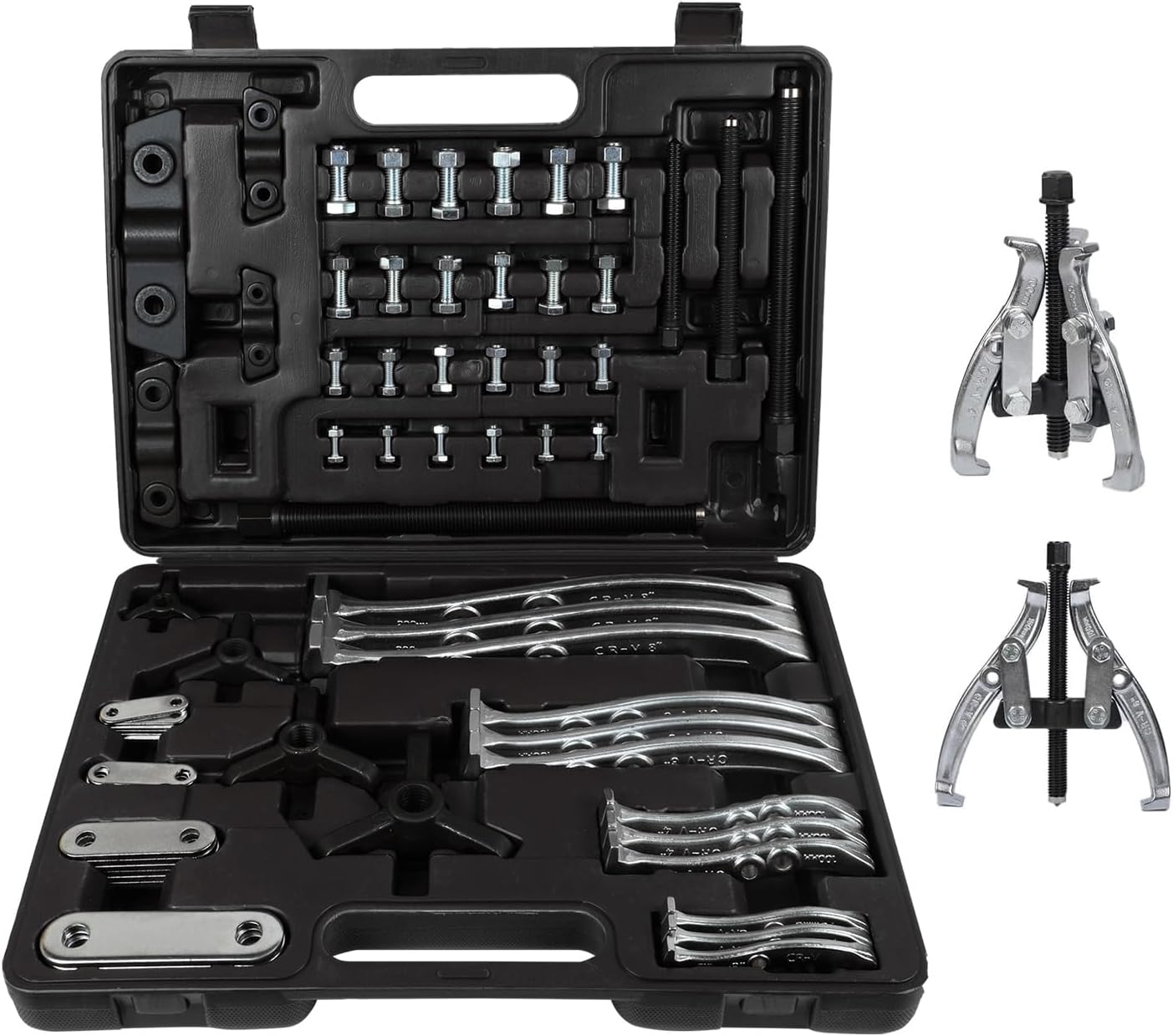 Amazon.com: Angchun Gear Puller Set, 3" 4" 6" 8" Bearing Puller Kit ...