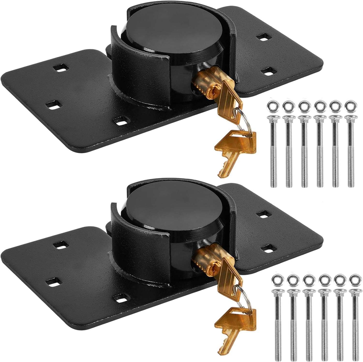 Master Lock Hasp/Hidden Shackle Keyed Alike Padlocks 770-6271KA-2 ...