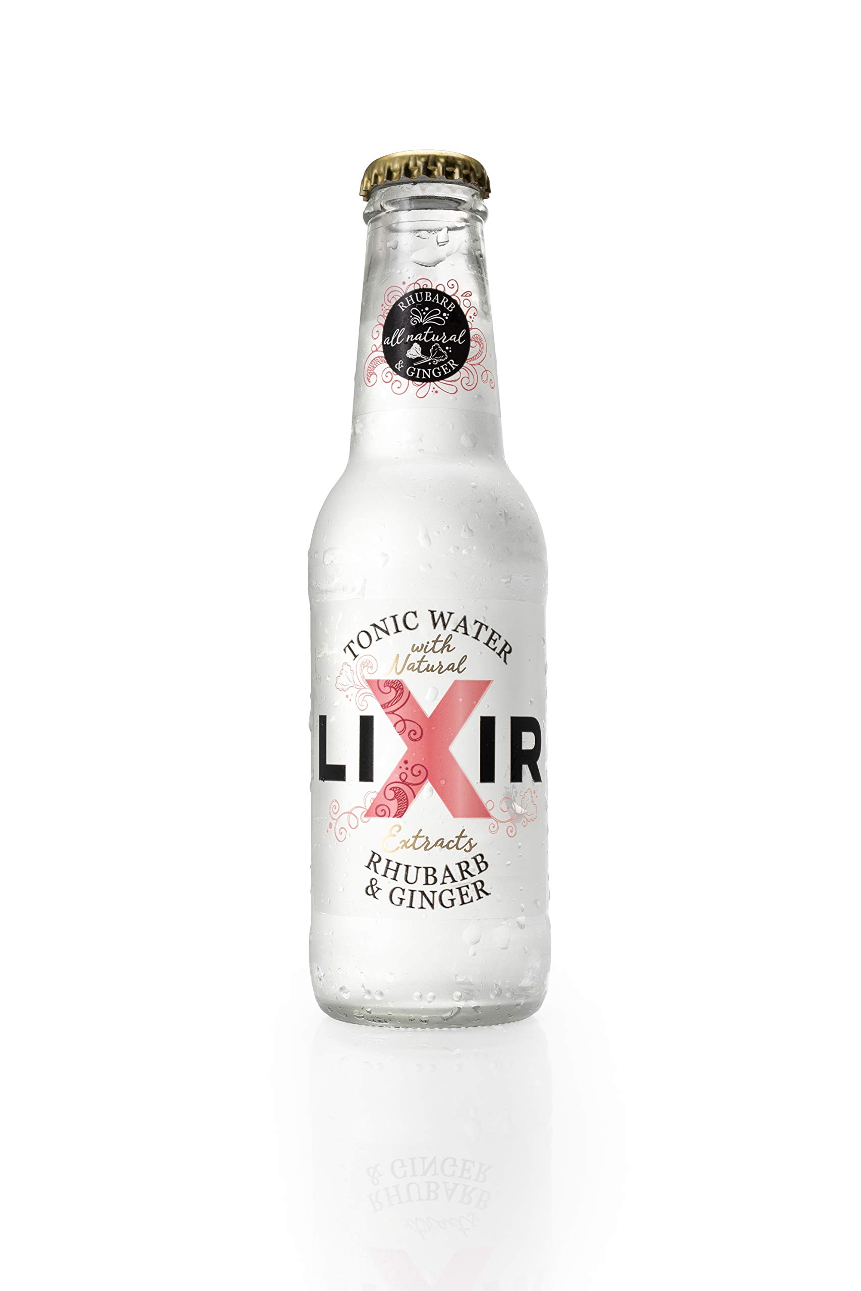 Buy Lixir Rhubarb & Ginger Tonic Water, 24 x 200ml Bottles Online at desertcartINDIA