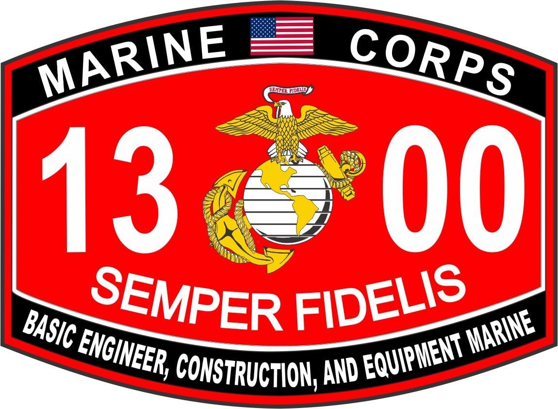 Amazon.com: USMC MOS 1300 Basic Engineer, Construction, and Equipment ...