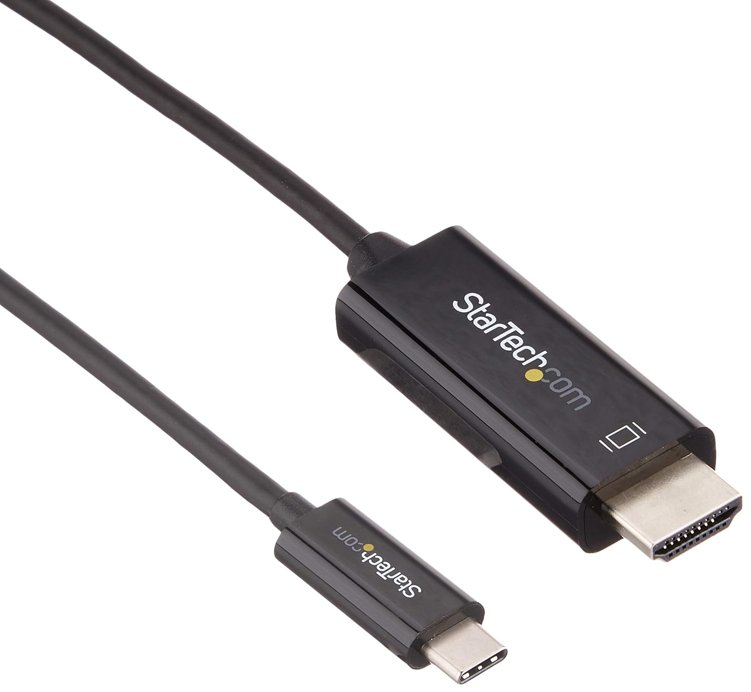 StarTech.com USB C to HDMI Cable - 1m / 3 ft - Black - 4K at 60Hz ...