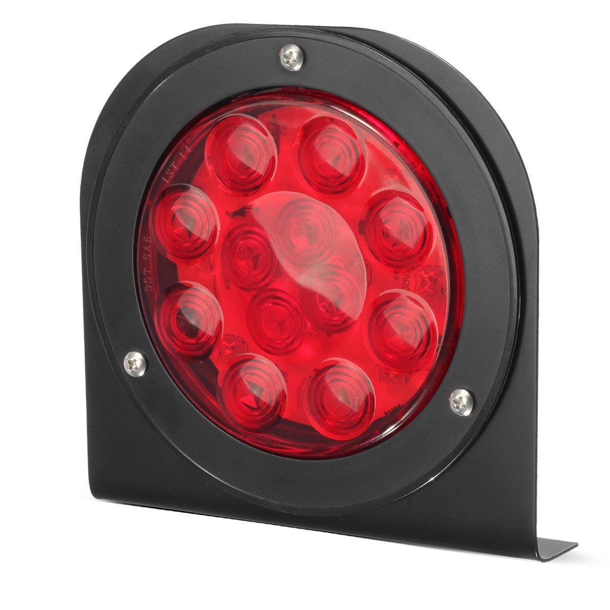 Partsam LED Truck Trailer Tail Lights with Steel Brackets - Waterproof ...