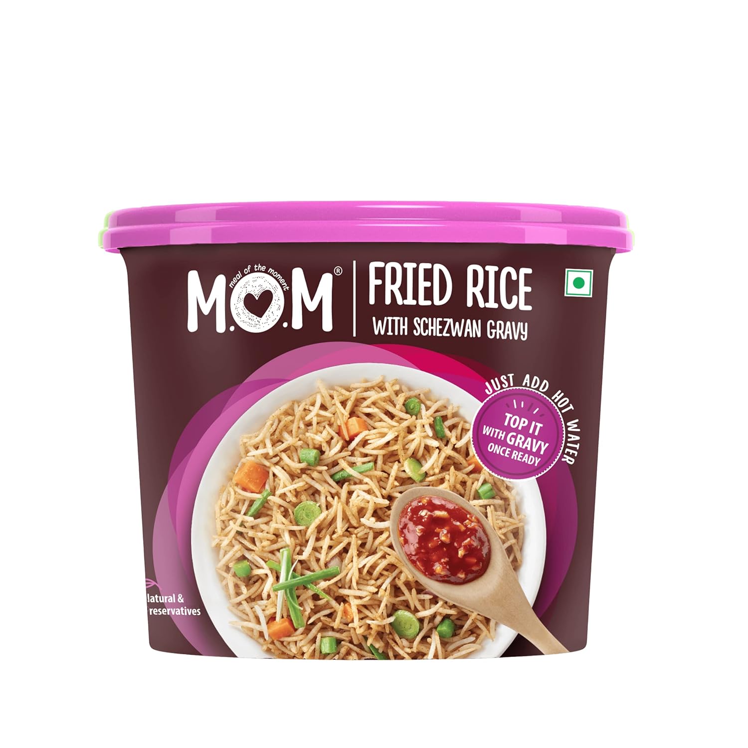 MOM - Meal of the Moment, Fried Rice with Schezwan Gravy, 145g - Ready ...