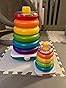 Amazon.com: Fisher-Price Giant Rock-a-Stack Baby Toy, 14+ Inches Tall ...