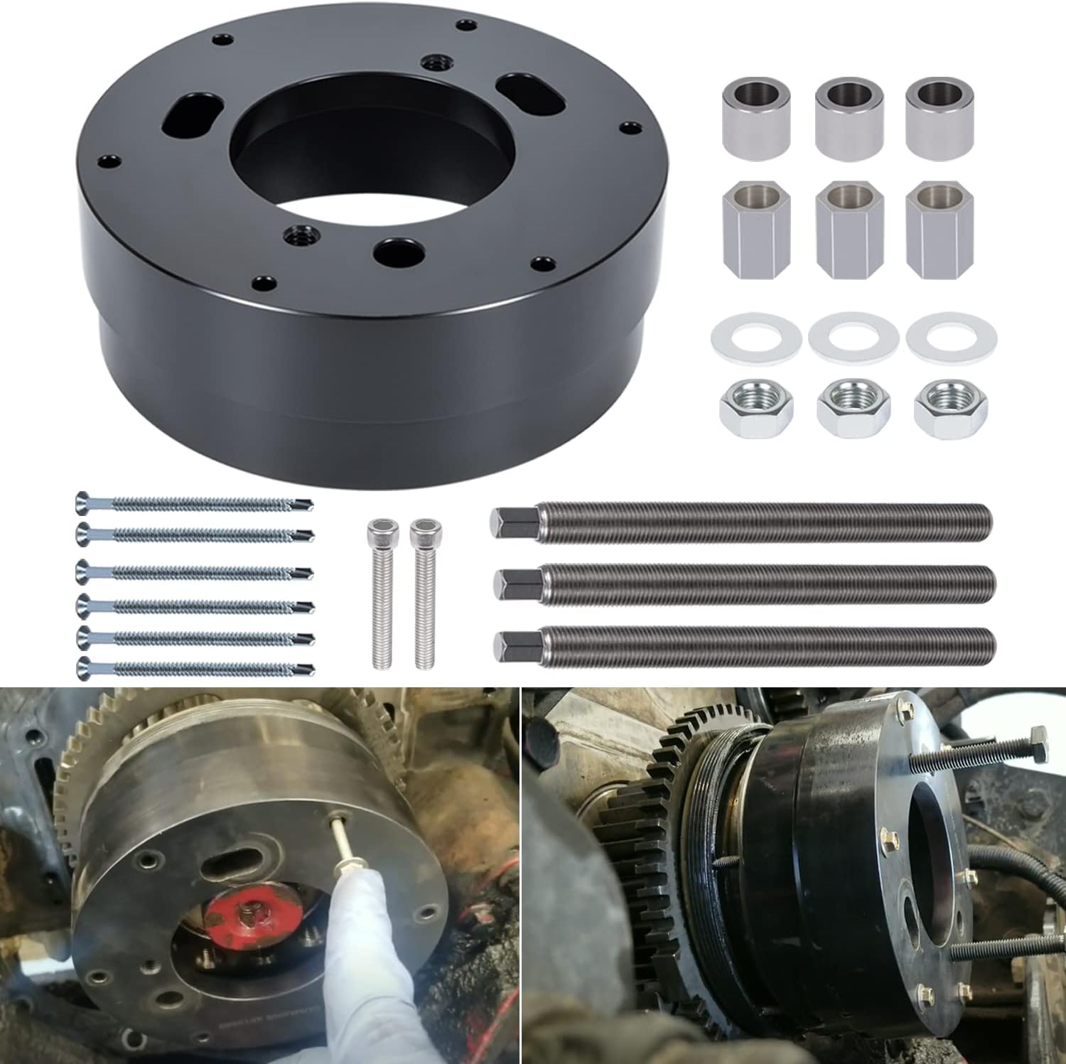 Amazon.com: 4918991 Crankshaft Front Seal Tool & Wear Sleeve Remover ...