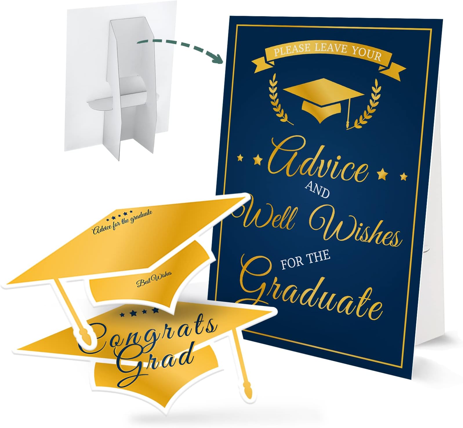 Amazon.com: Graduation Advice And Well Wishes Cards for The Graduate ...