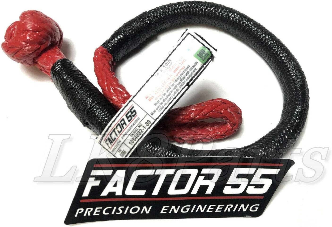 Amazon.com: Factor 55 Extreme Duty 3/8" x 20" Soft Shackle, 43,500 lbs ...