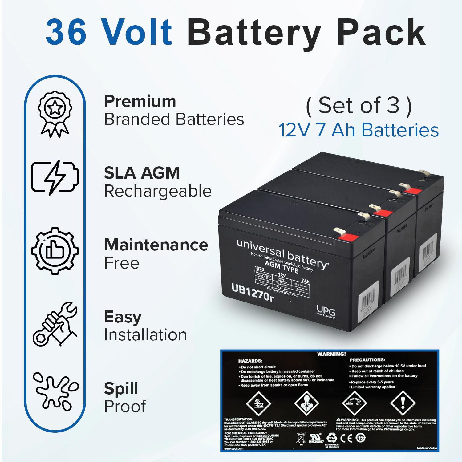 Snapklik.com : AlveyTech Premium 36 Volt Battery Pack For The Razor ...