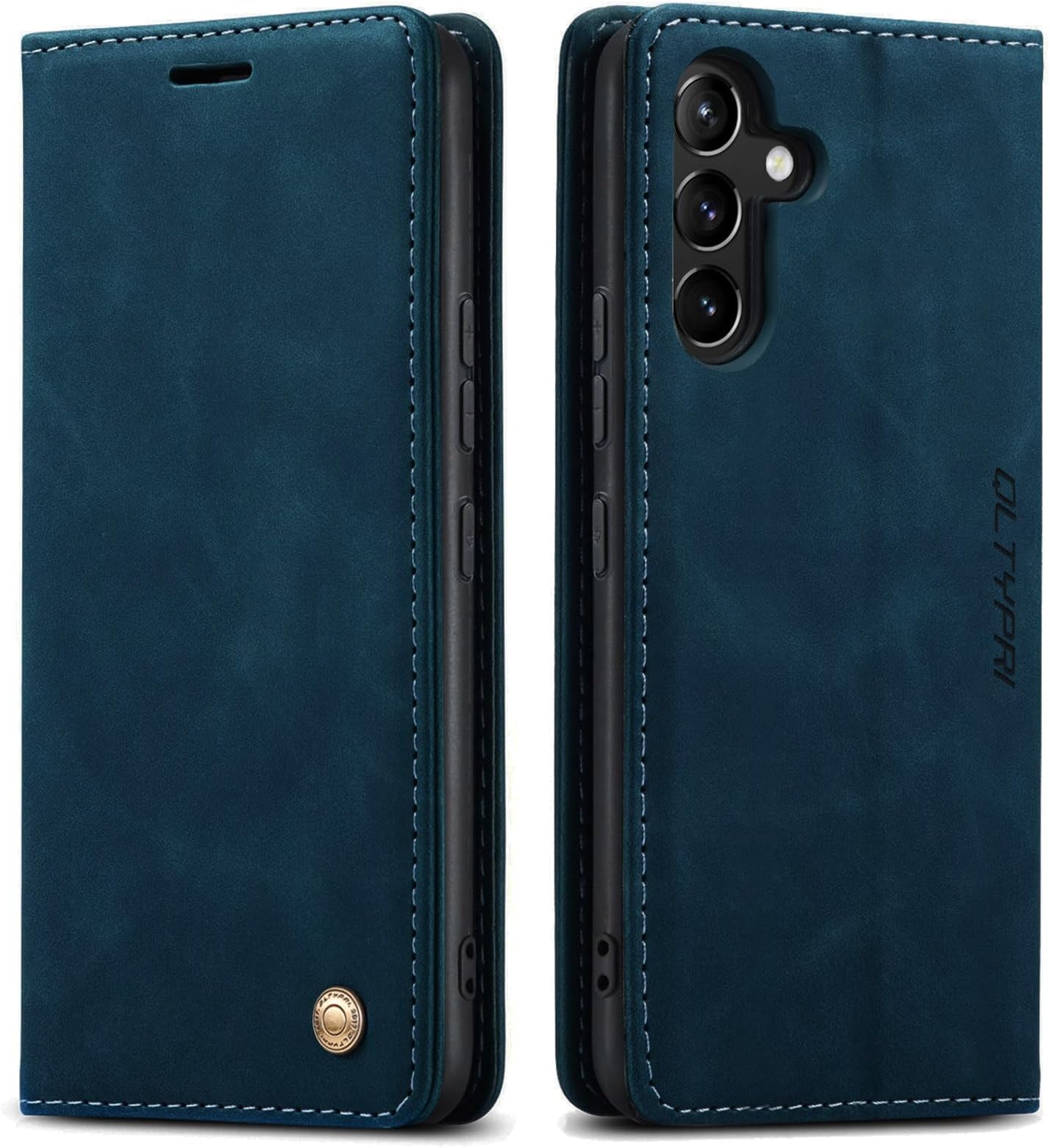 QLTYPRI Case for Samsung Galaxy A15 4G/5G, Vintage PU Leather Wallet ...