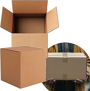 Amazon.com: 14x14x14 Medium Moving & Shipping Boxes, Extra Strength, Heavy-Duty Corrugated ...
