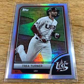 Amazon.co.jp: Trea Turner 2023 Topps WBC Tray Turner : Toys & Games
