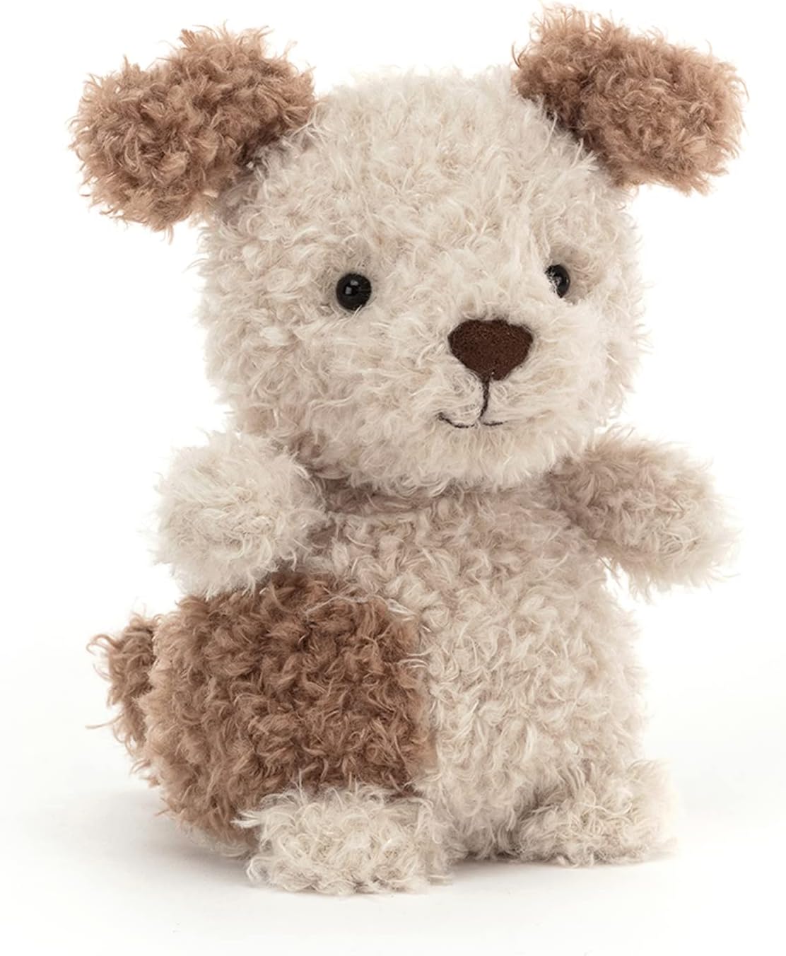 Amazon.com: Jellycat Bashful Black and Cream Puppy Stuffed Animal ...