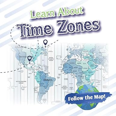 Learn about Time Zones (Follow the Map!): Proudfit, Benjamin ...
