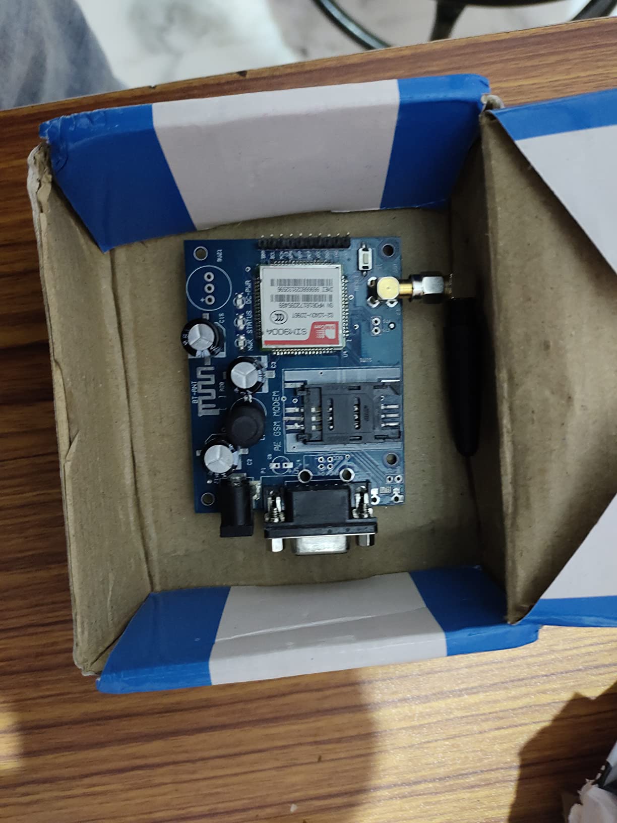 MatLogix SIM900A GSM Modem Module with SMA Antenna - Call SMS GPRS ...