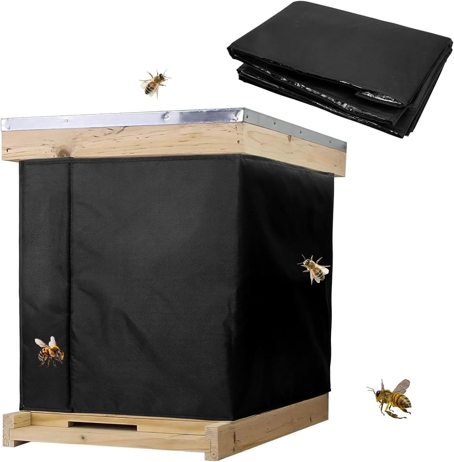 Winter Bee Hive Wrap, Bee Hive Insulation Wrap, 600D Oxford Bee Winter ...