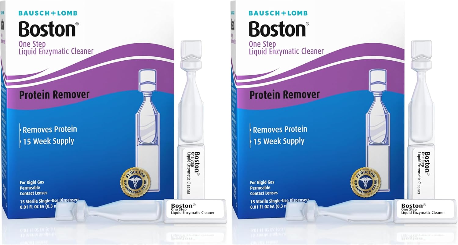 Amazon.com: Boston One Step Liquid Enzymatic Cleaner, Protein Remover ...