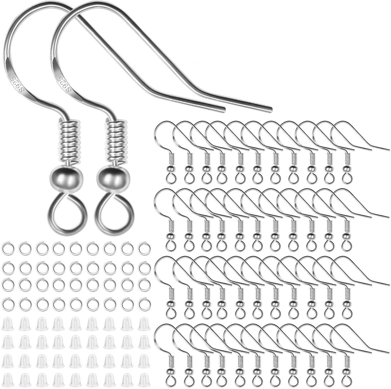 Amazon.com: YQSDG 500Pcs Earring Making Kit 75Pairs FishHooks ...