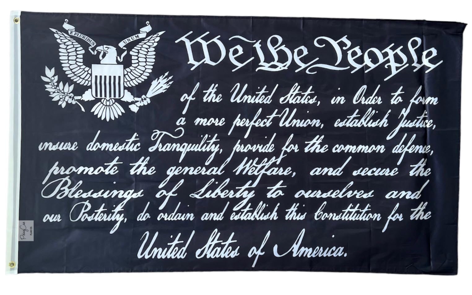 Amazon.com : 3x5FT Flag We the People Preamble Constitution Patriot ...