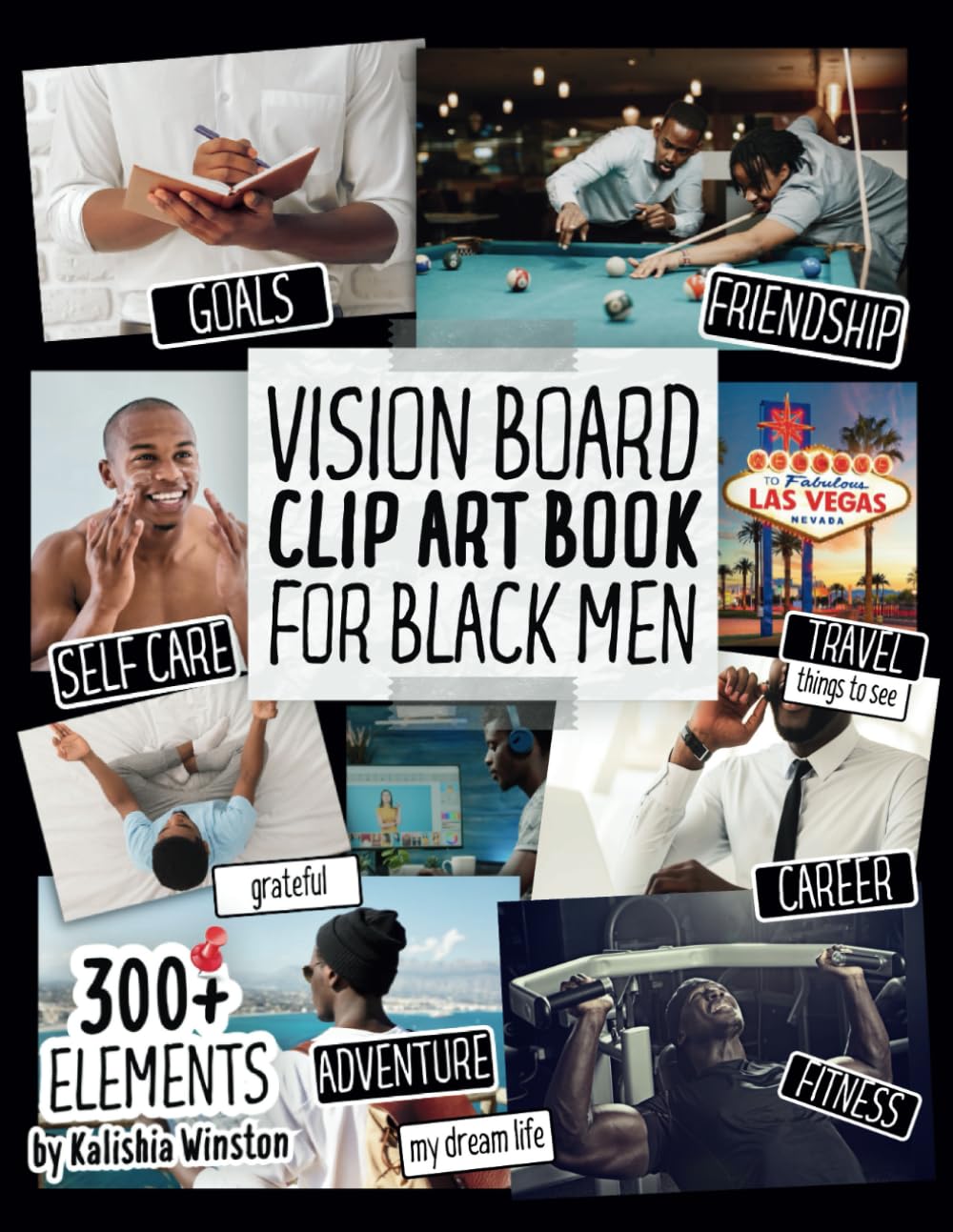 Buy Vision Board Clip Art Book for Black Men: Create Powerful Vision ...