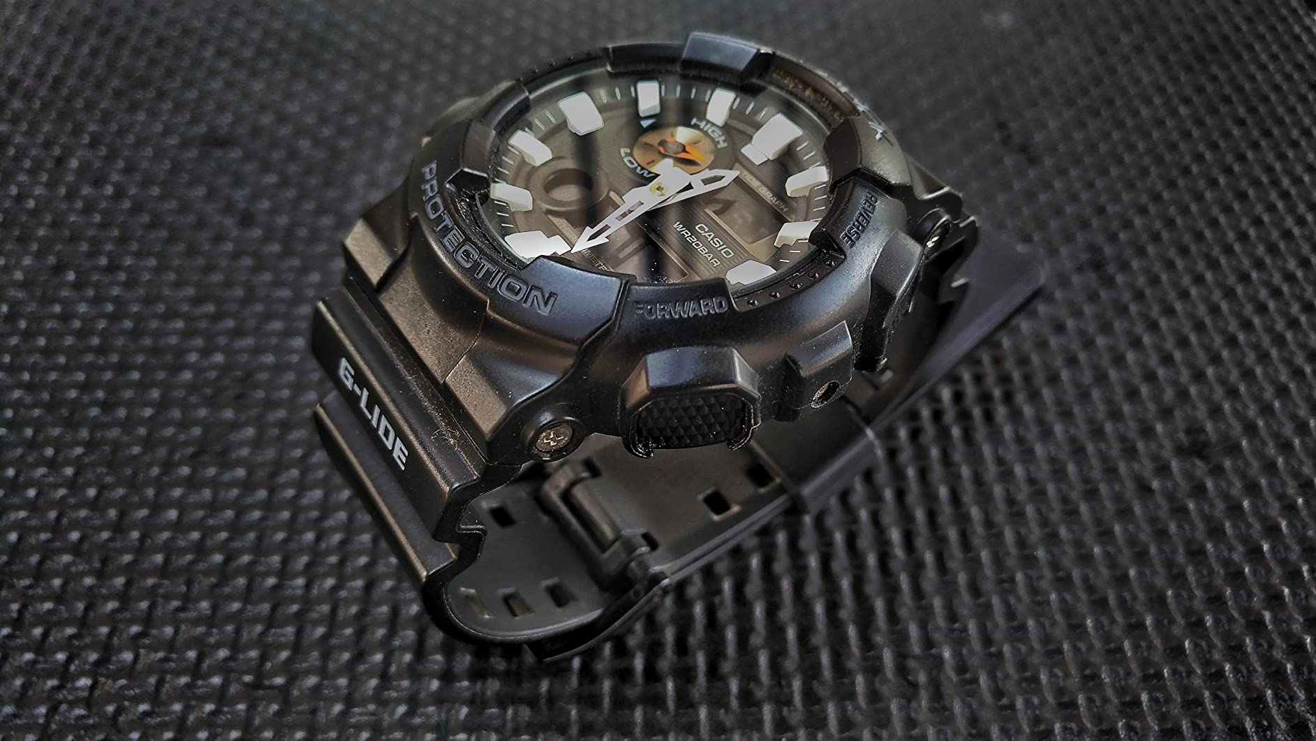 Amazon.co.jp: [カシオ]CASIO 腕時計 G-SHOCK ジーショック G-LIDE GAX-100B-1AJF メンズ ...