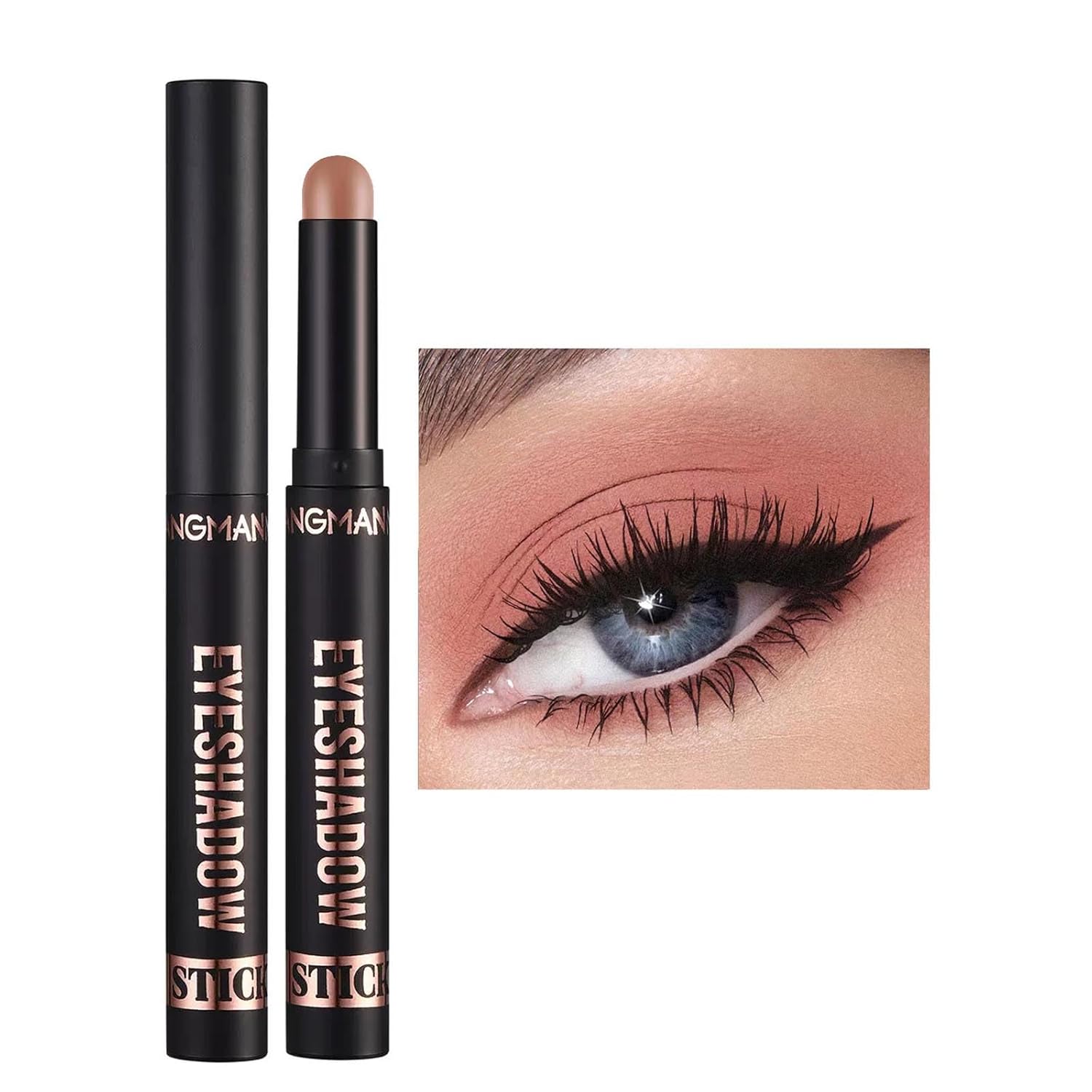 Amazon.com : Matte Eyeshadow Stick Blendable Cream Eyeshadow Waterproof ...