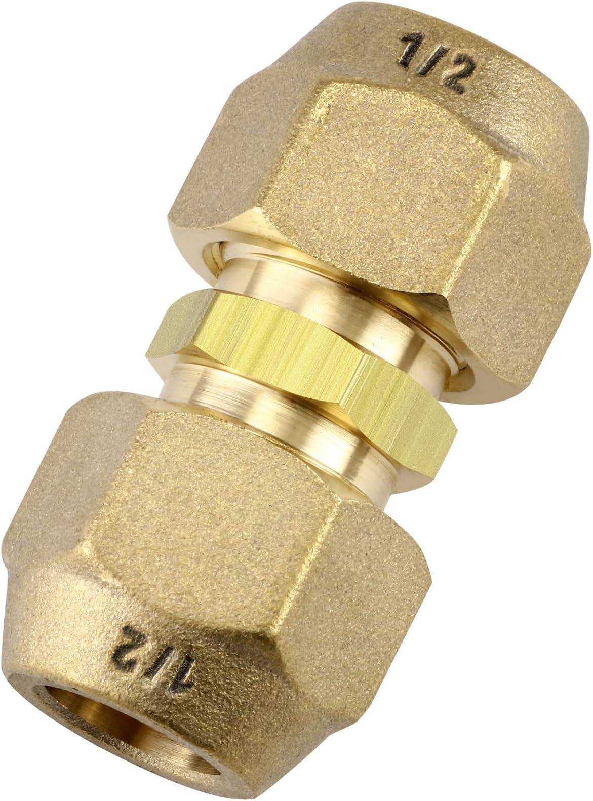 Amazon.com: 1/2-Inch AC Pipe Joint Connectors, Free Welding Brass Pipe ...