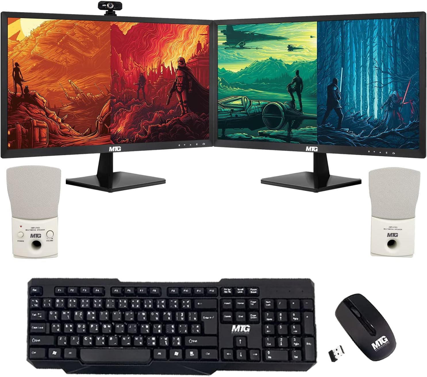 Amazon.com: TechMagnet All in one Desktop Computer, Cheetah 6, Intel ...