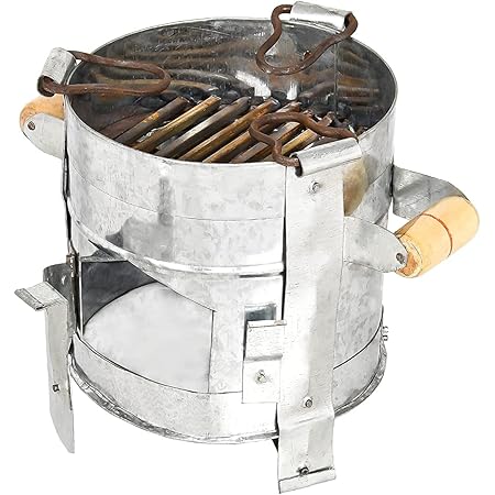 Buy Traditional Iron Sigdi/angeethi/sigadi/sigri/ charcoal grill / Iron ...