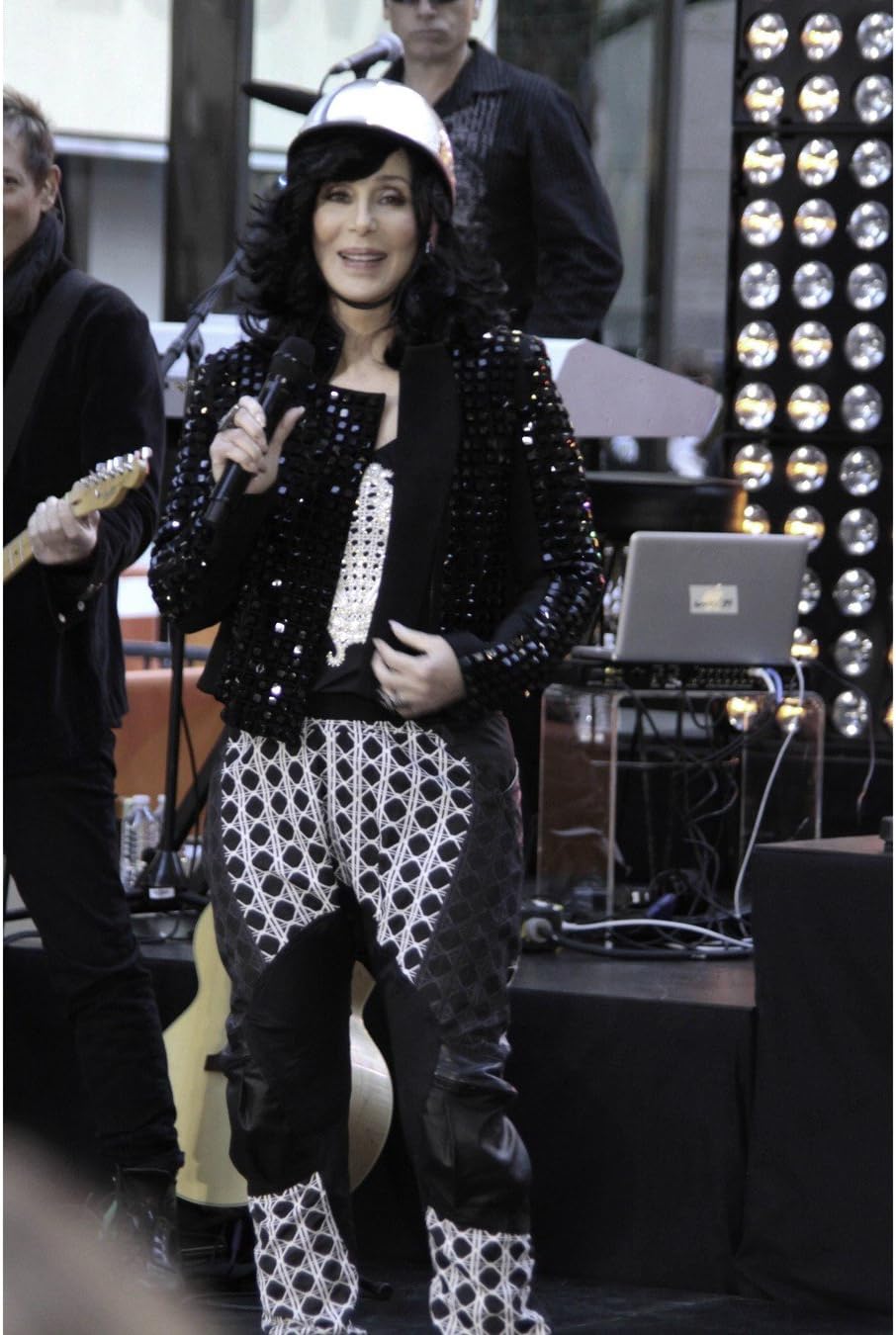 Amazon.com: Globe Photos ArtPrints Cher Performing for The Today Show ...