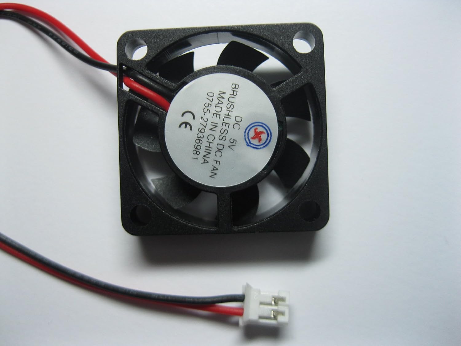 Amazon.com: 2 pcs Brushless DC Cooling Fan 5V 3007S 7 Blades 2 wire ...