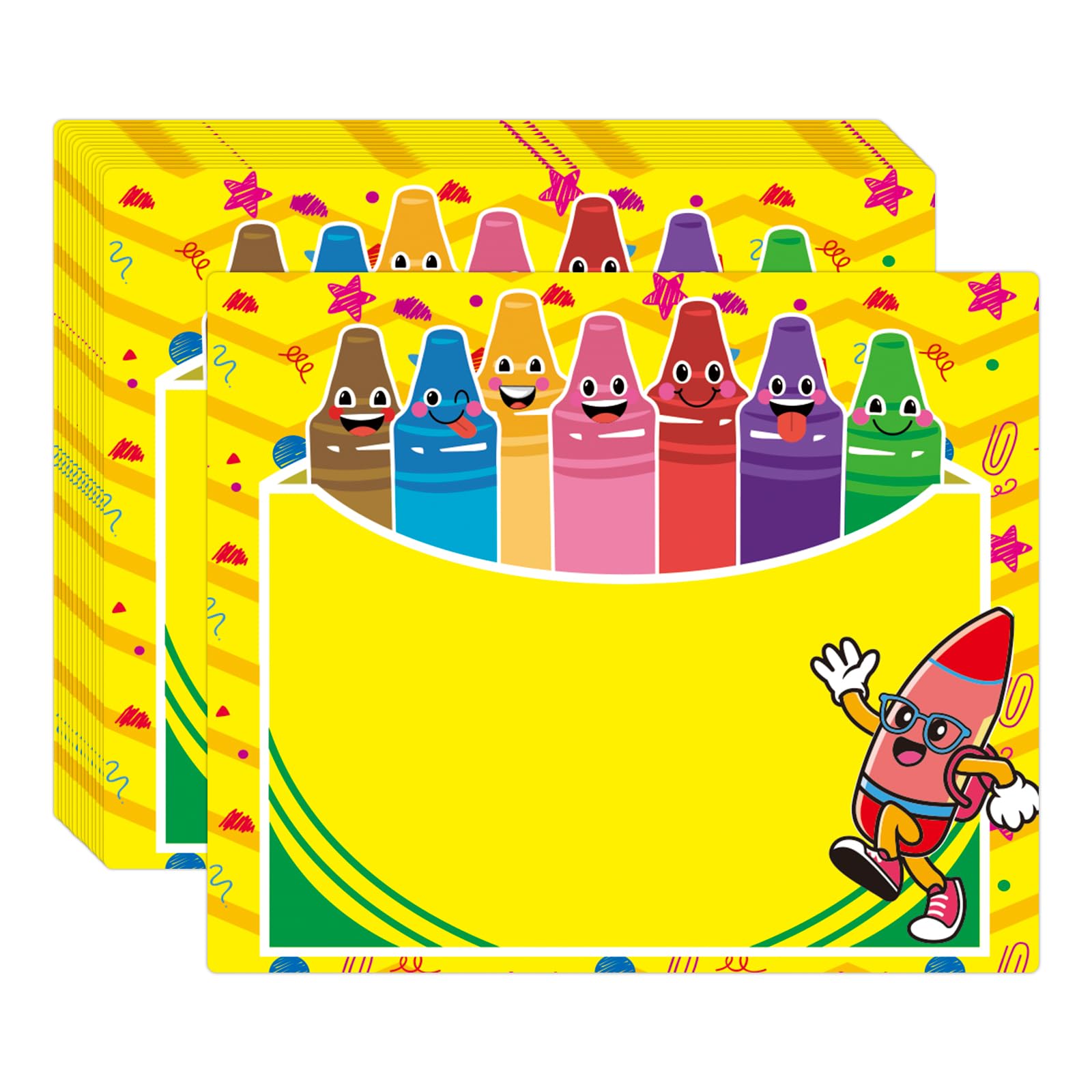 Crayon Cubby Tag