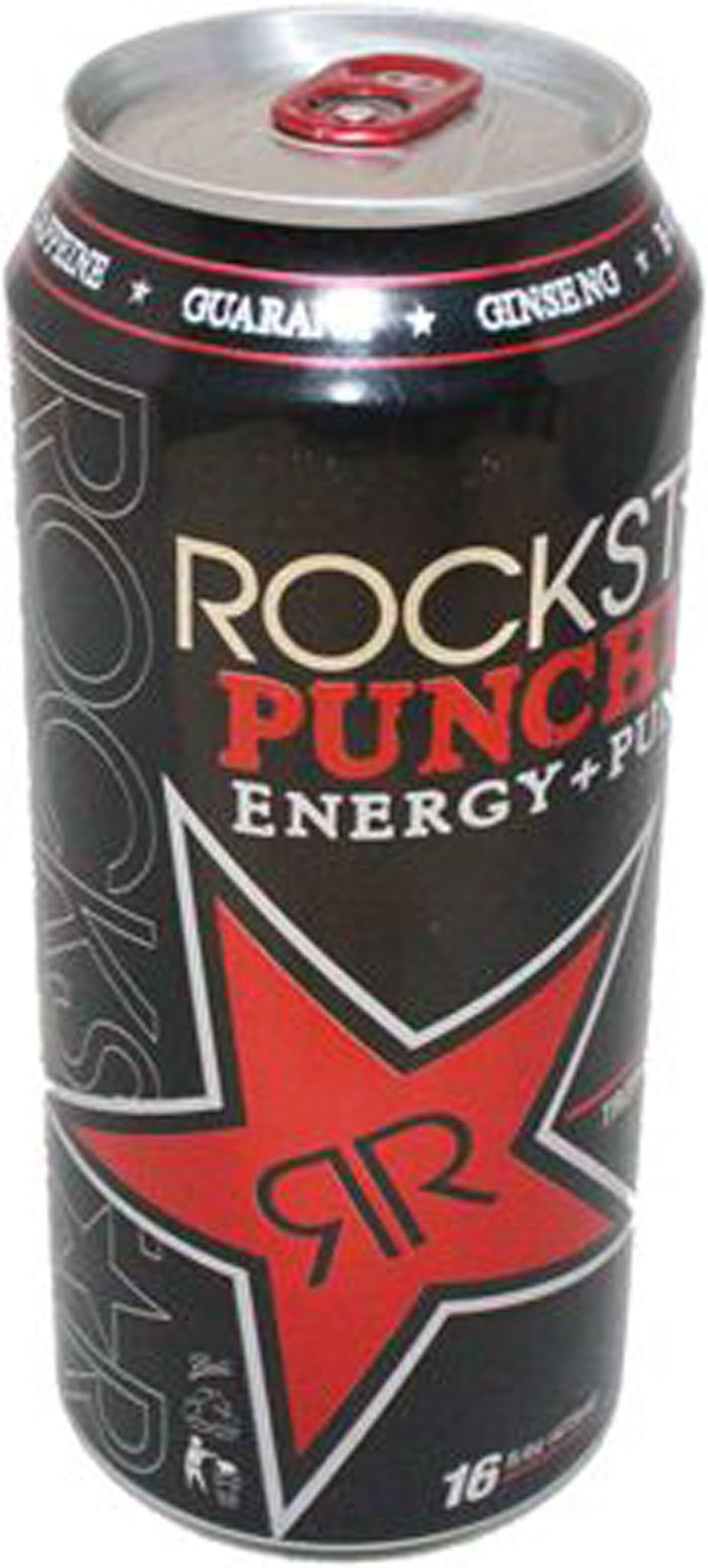 Amazon.com: Rockstar Energy Drink Punched Strawberry Peach, 16oz Cans ...