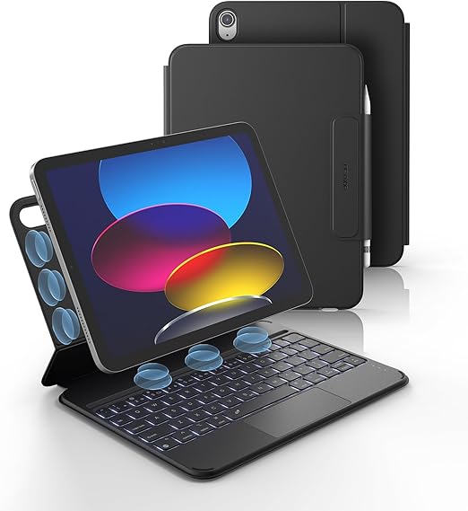 Amazon.com: Dexnor for iPad (A16) 11th/10th Generation Case with ...