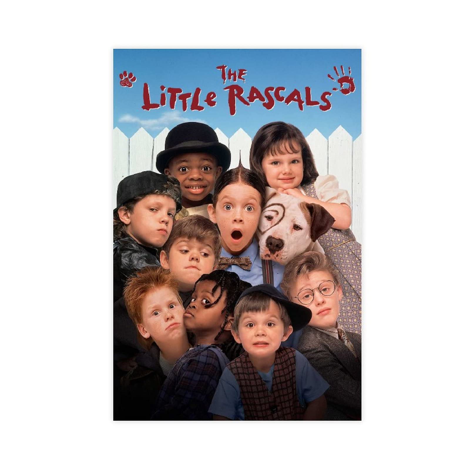 Little Rascals Movie Poster SILENT FILM: LITTLE RASCALS. Our Gang Our