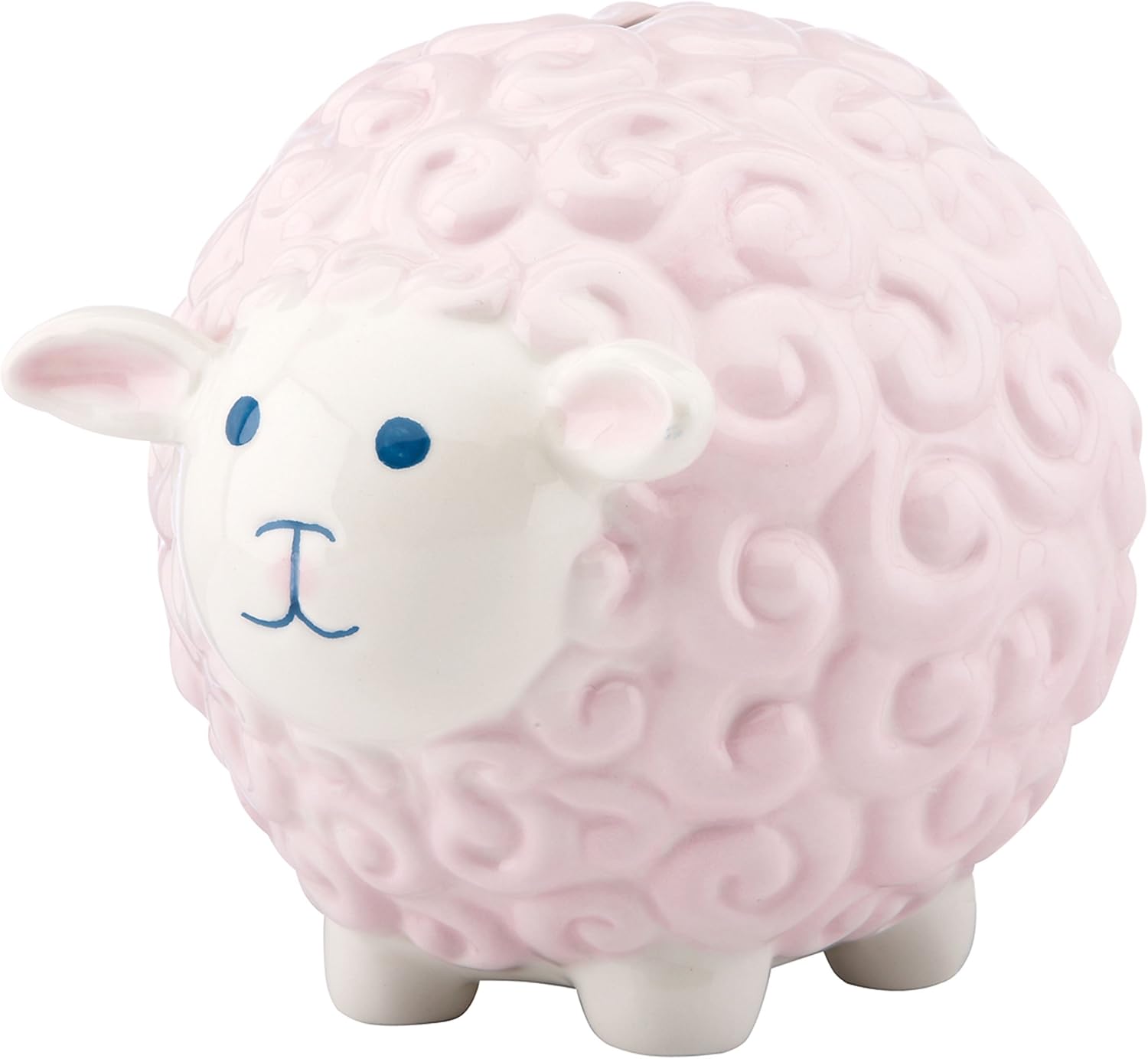 Amazon.com: Gorham Merry Go Round Little Girl with a Curl Sheep Bank ...