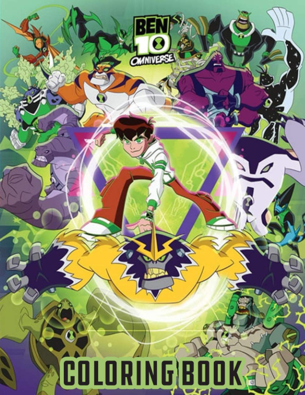 Ben 10 Omniverse Coloring Book Best Ben 10 Character High | Desertcart GB