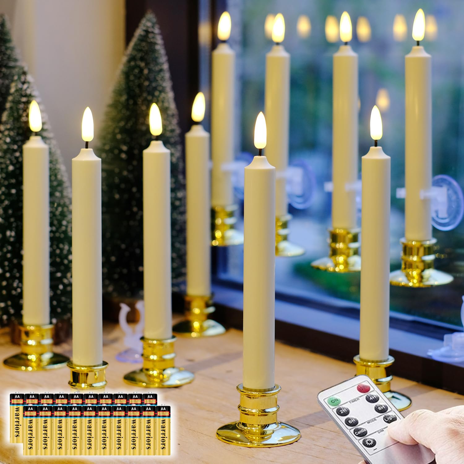 5 Best Window Candles Battery Operated | Auto Dusk to Dawn Magic