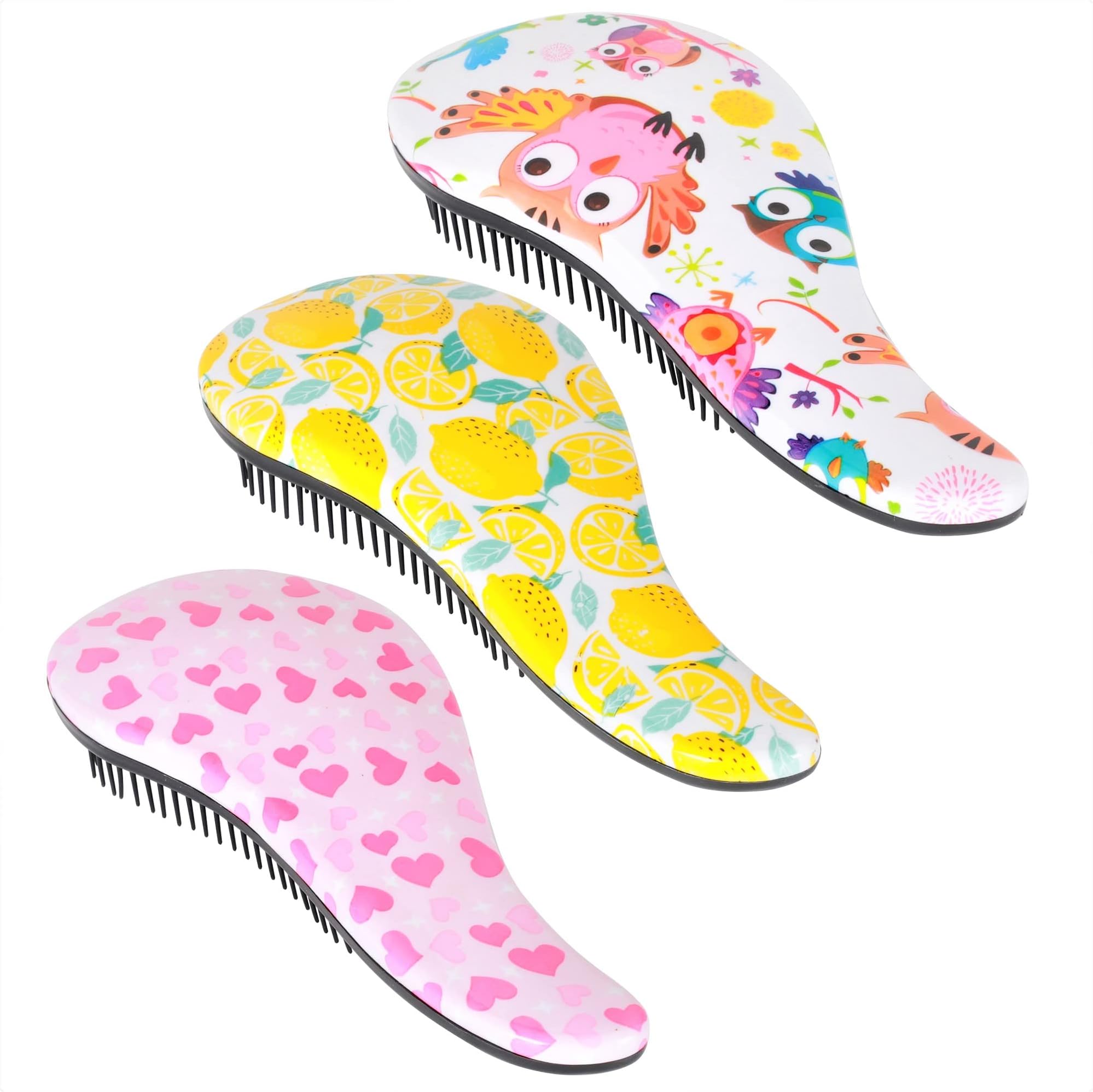 Amazon.com : Red by Kiss Detangling Hair Brush Glides Through Tangles ...