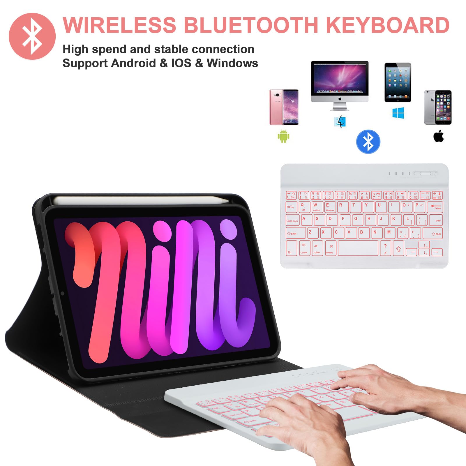 Snapklik.com : FARYODI For iPad Mini 6th Generation Case