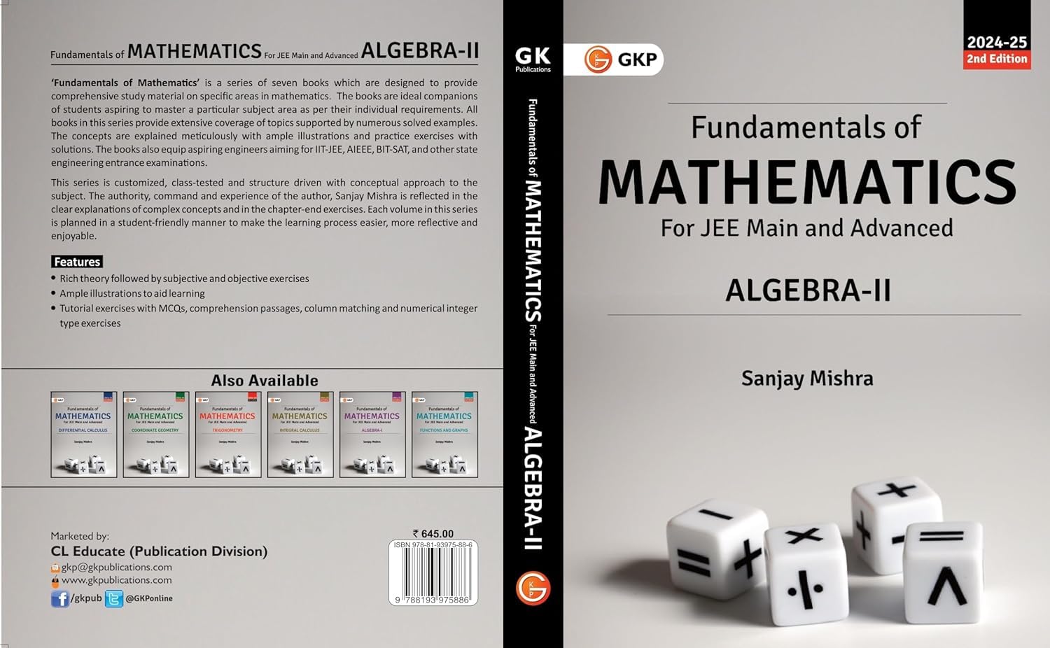 Buy Fundamentals of Mathematics - Algebra-II Book Online at Low Prices ...