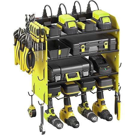 Amazon.com: CCCEI Modular 4 Layer Movable Power Tool Organizer with ...